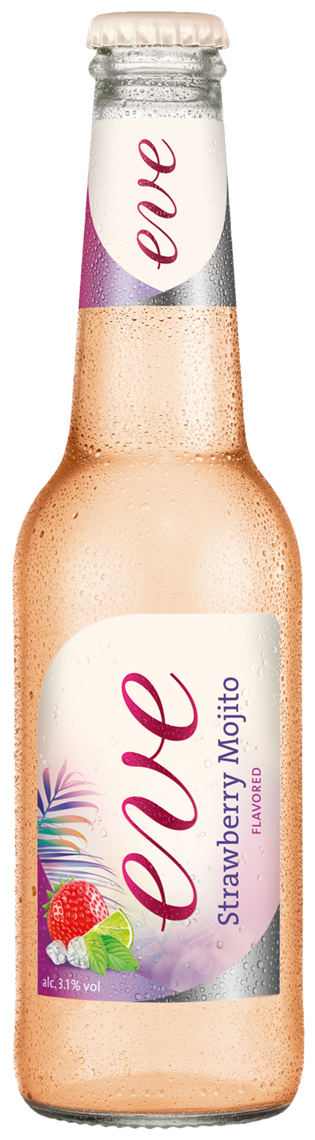 Produkte Sortiment » Eve » Eve Strawberry Mojito « Feldschlösschen